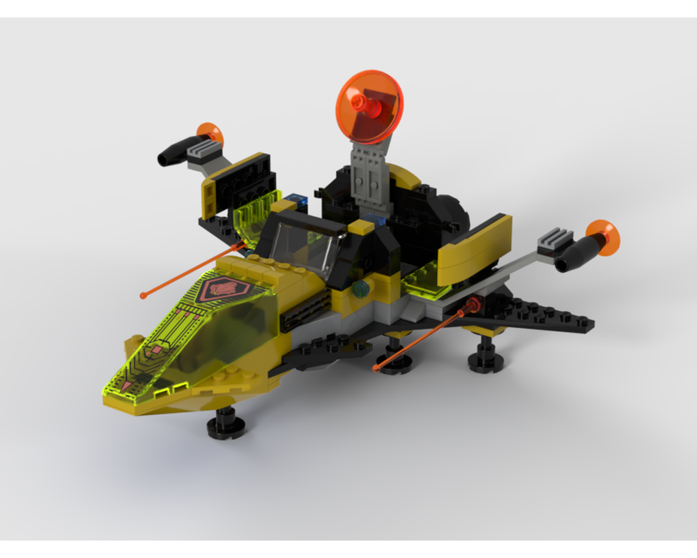 Lego Moc Space Ship By Hall42 Rebrickable Build With Lego