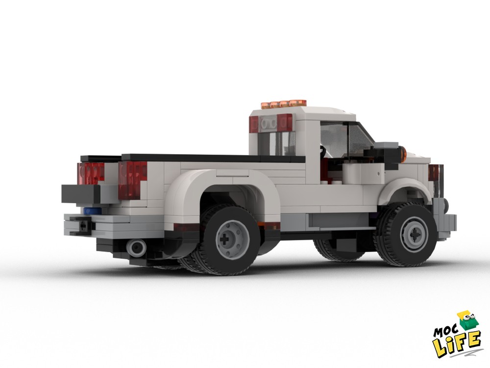 LEGO MOC Ford F-450 regular cab dually by MocLife | Rebrickable - Build ...