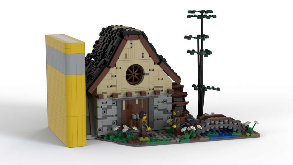 LEGO MOC Classic Castle - Watermill by Tavernellos | Rebrickable ...