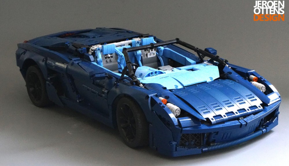 LEGO MOC The PF Tribute: A convertible supercar by Jeroen Ottens ...