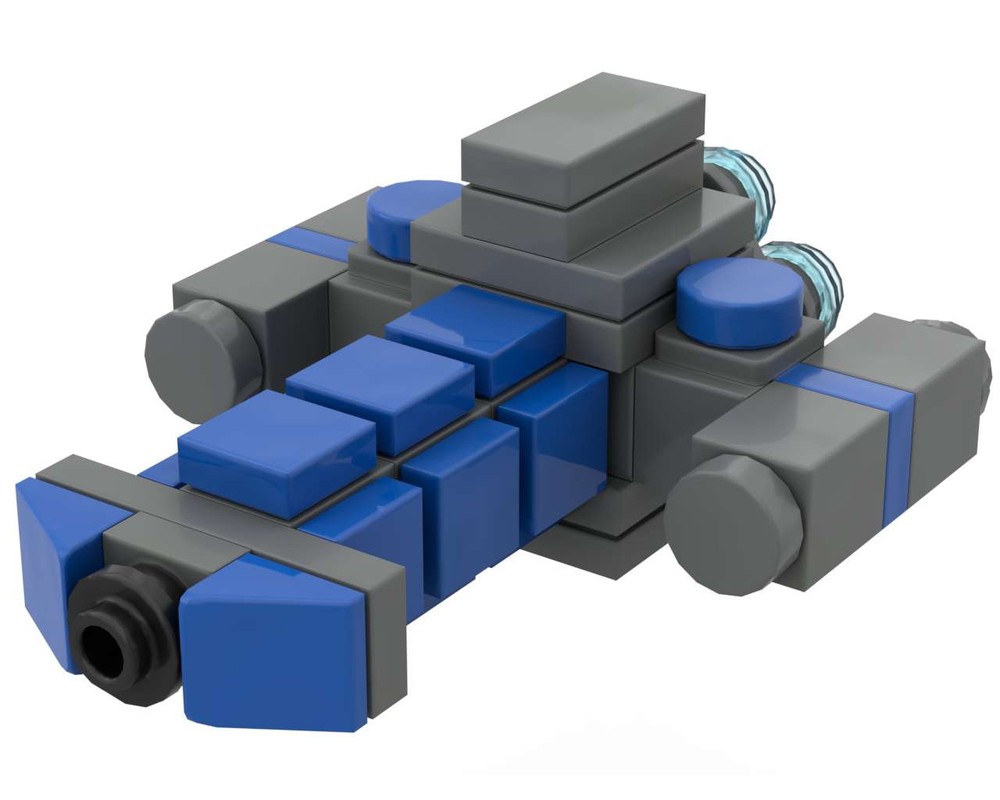 LEGO MOC Mini StarCraft Battlecruiser by meregt | Rebrickable - Build ...