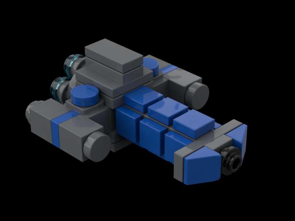 LEGO MOC Mini StarCraft Battlecruiser by meregt | Rebrickable - Build ...