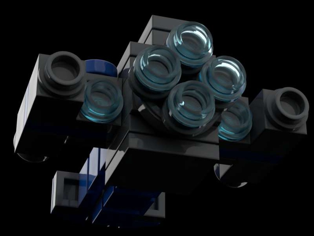 LEGO MOC Mini StarCraft Battlecruiser by meregt | Rebrickable - Build ...