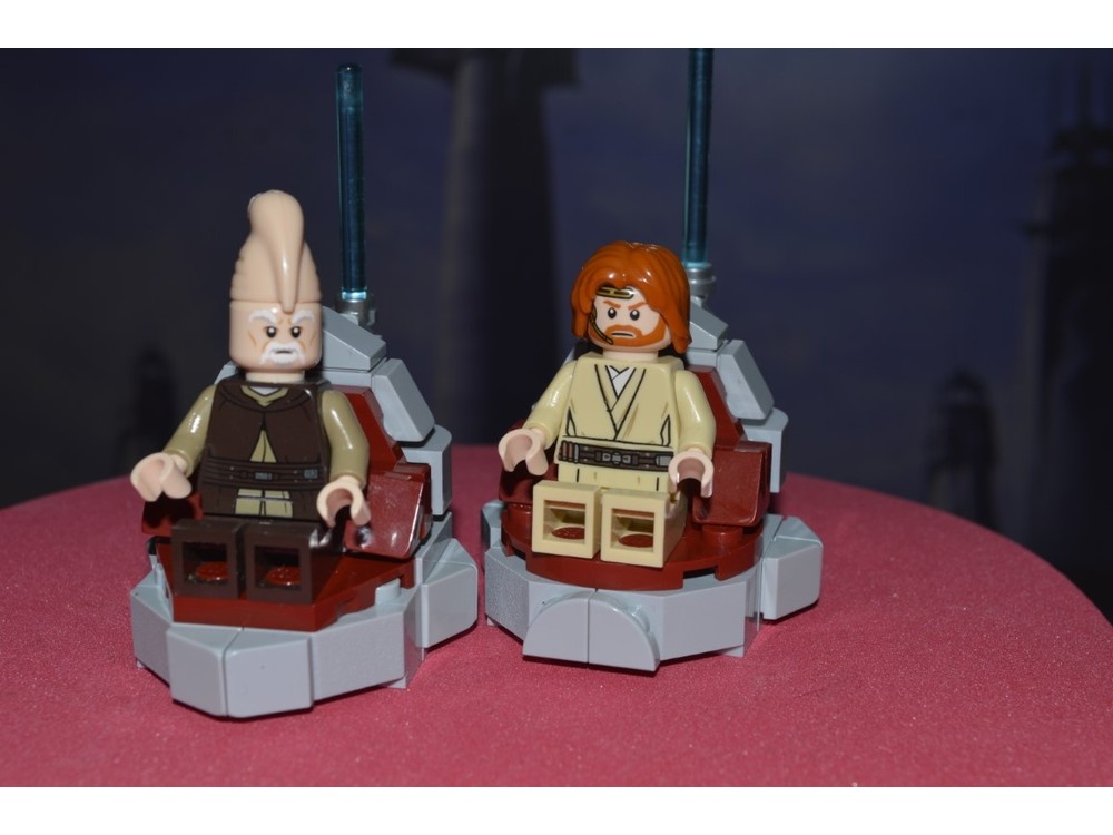 LEGO MOC Jedi Council Seat by dorianbricktron | Rebrickable - Build ...