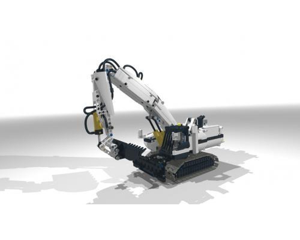 LEGO MOC Pneumatic excavator/ materials handler by D3K | Rebrickable ...