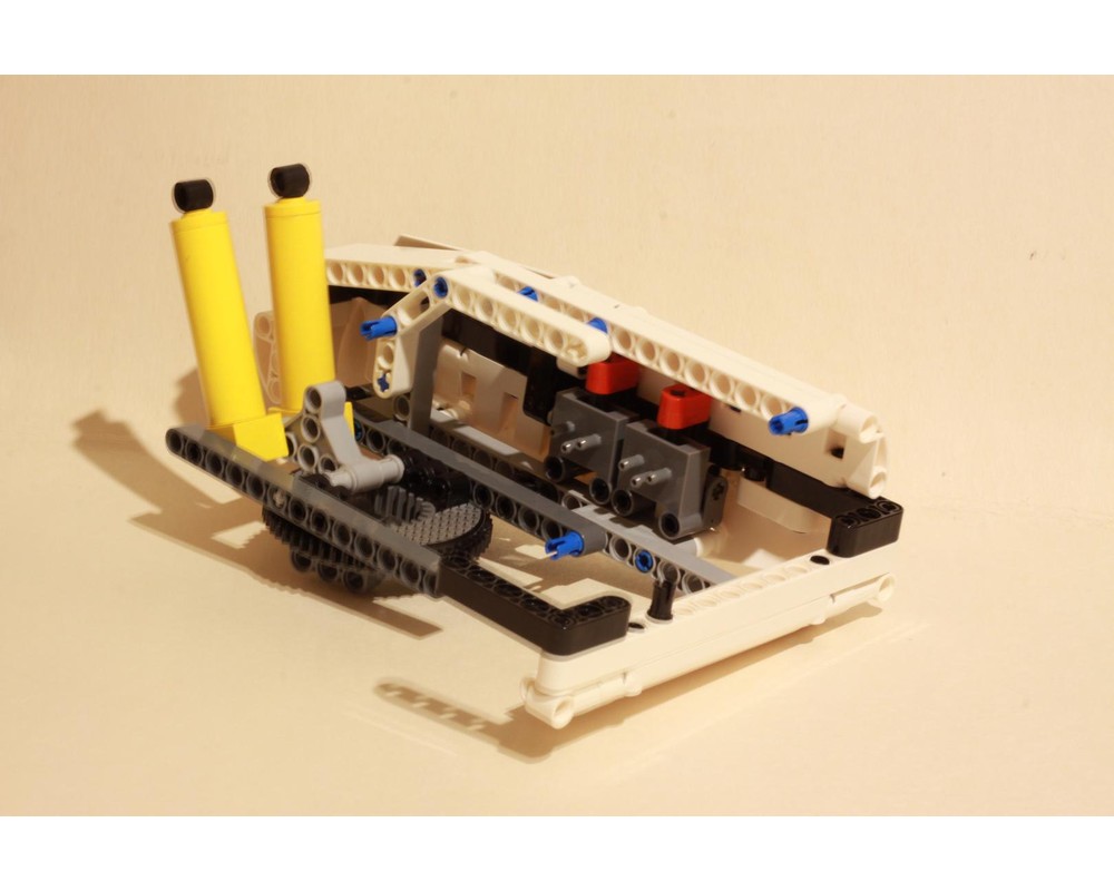 LEGO MOC Pneumatic excavator/ materials handler by D3K | Rebrickable ...