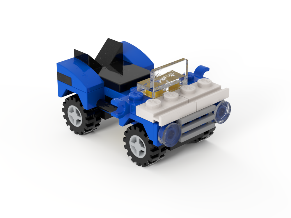 Lego Moc Patrol Car By Miron Rebrickable Build With Lego