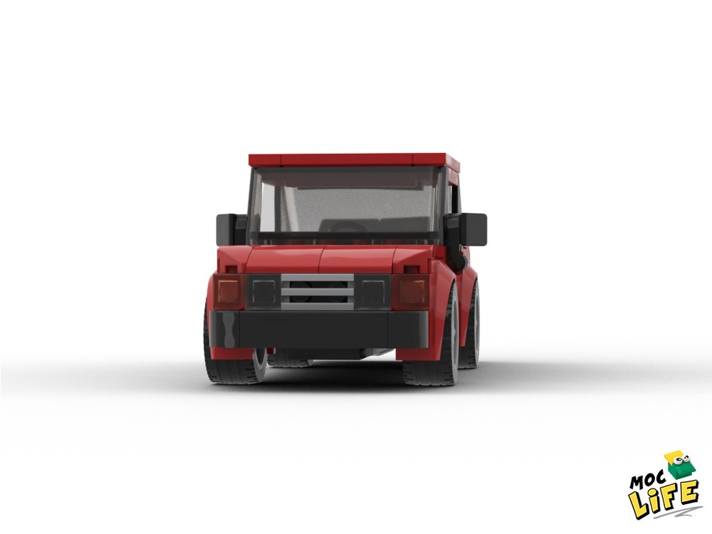 LEGO MOC Saab 900 by MocLife | Rebrickable - Build with LEGO