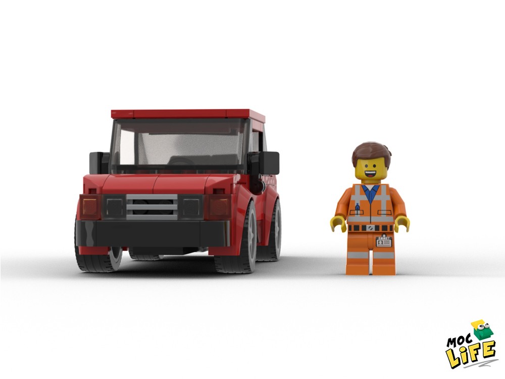 LEGO MOC Saab 900 by MocLife | Rebrickable - Build with LEGO