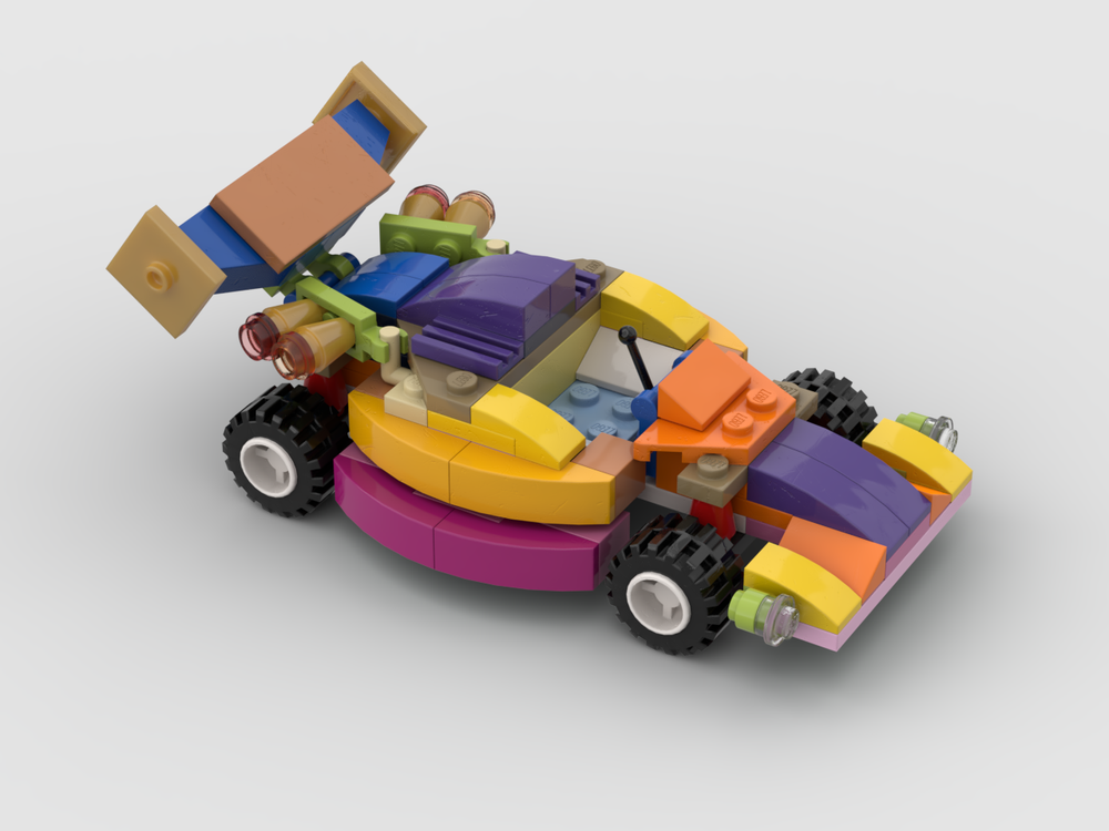 LEGO MOC 10717 Race Car by ppl117 | Rebrickable - Build with LEGO