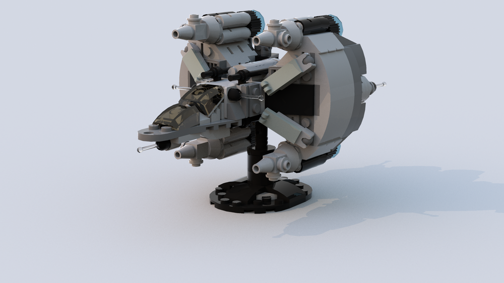 LEGO MOC Microscale Gunstar from The Last Starfighter by apenello ...