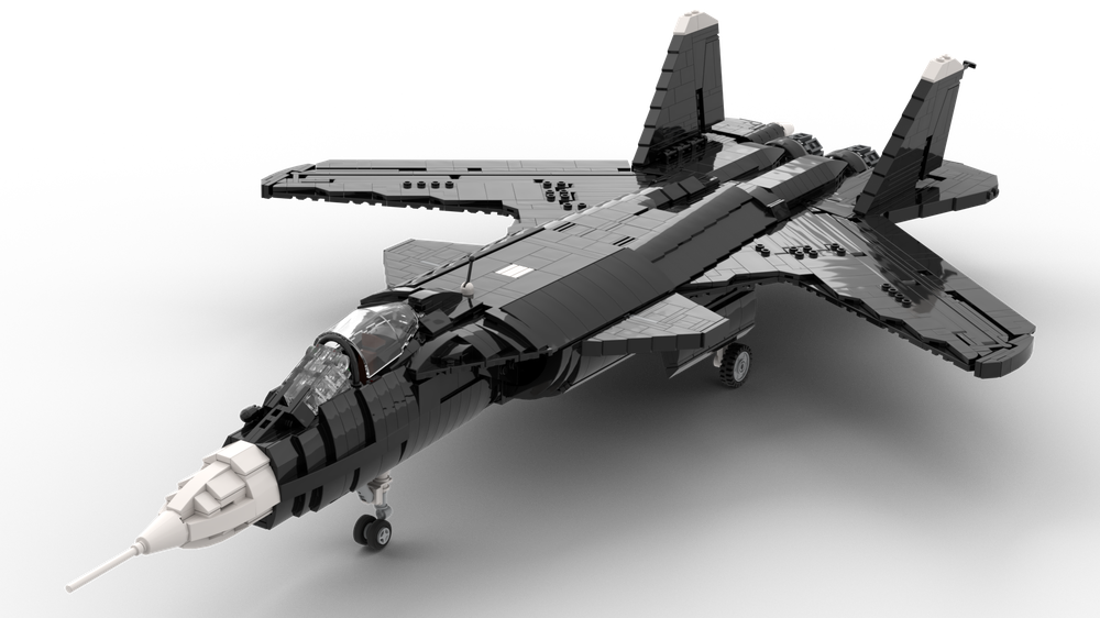 LEGO MOC SU-47 Berkut by AsgardianStudio | Rebrickable - Build with LEGO