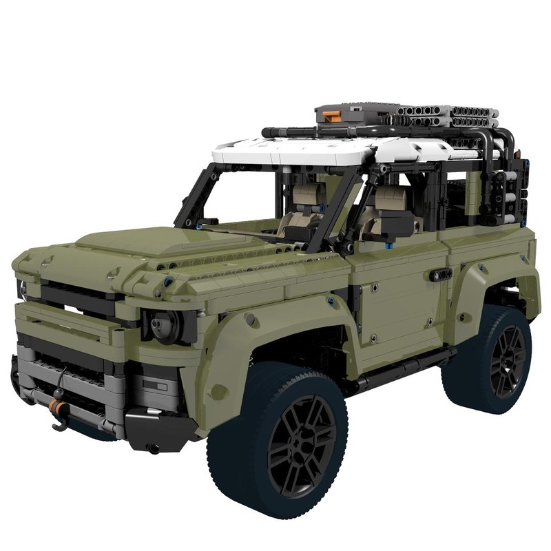 LEGO MOC 42110 Pimp up my Land Rover by jb70 | Rebrickable - Build with LEGO