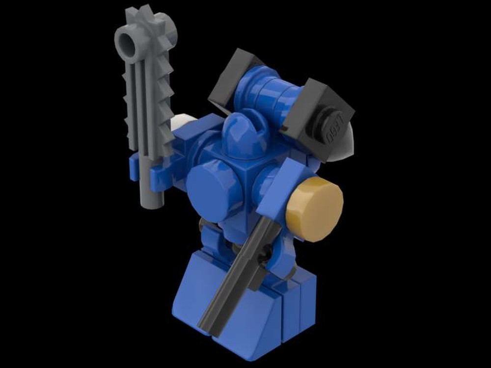 LEGO MOC Warhammer 40k Assault Marine by meregt | Rebrickable - Build ...