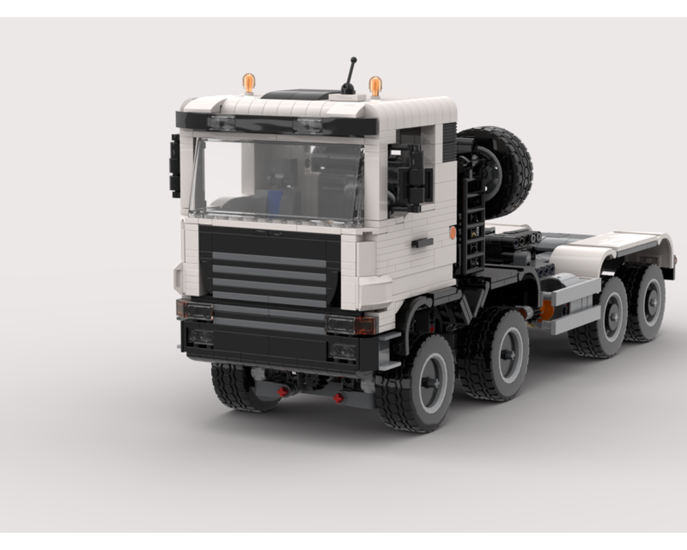 LEGO MOC-31317 Scania r144c 8x4 tractor truck (Technic > Model ...