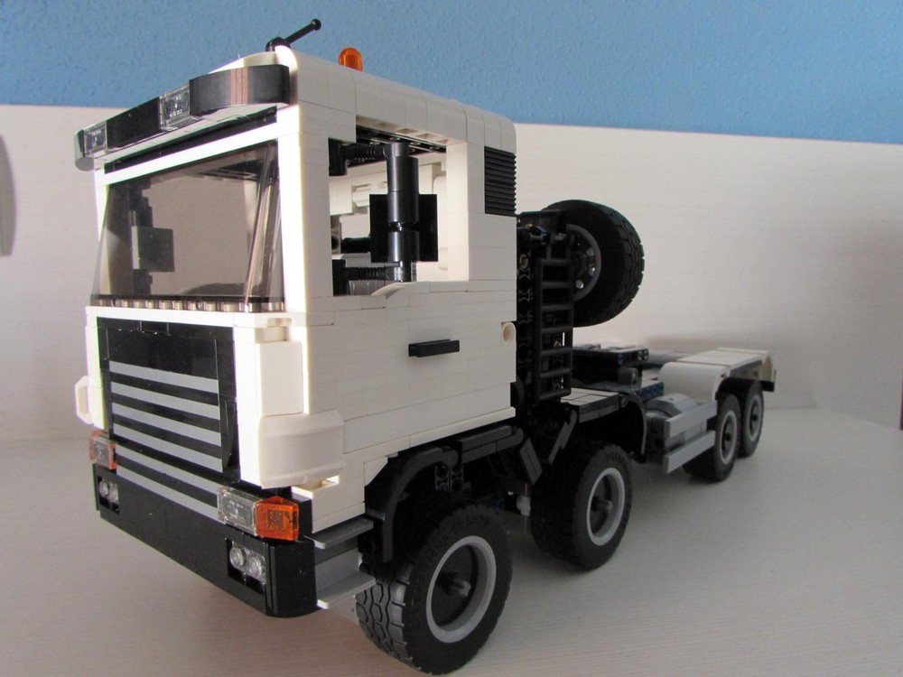 LEGO MOC Scania r144c 8x4 tractor truck by DLTC | Rebrickable - Build with LEGO