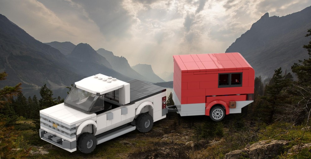 LEGO MOC Chevy Silverado by studsandtubes | Rebrickable - Build with LEGO