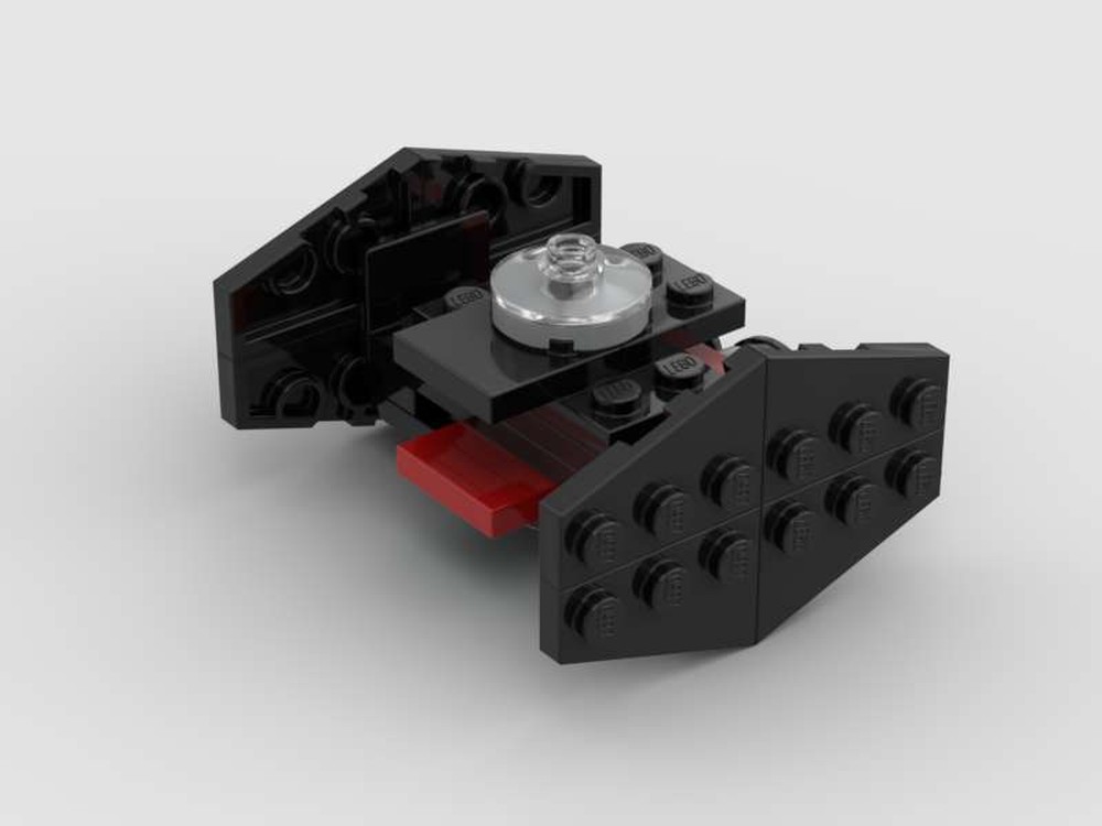 Lego Moc Micro Tie By Rugaiko Rebrickable Build With Lego