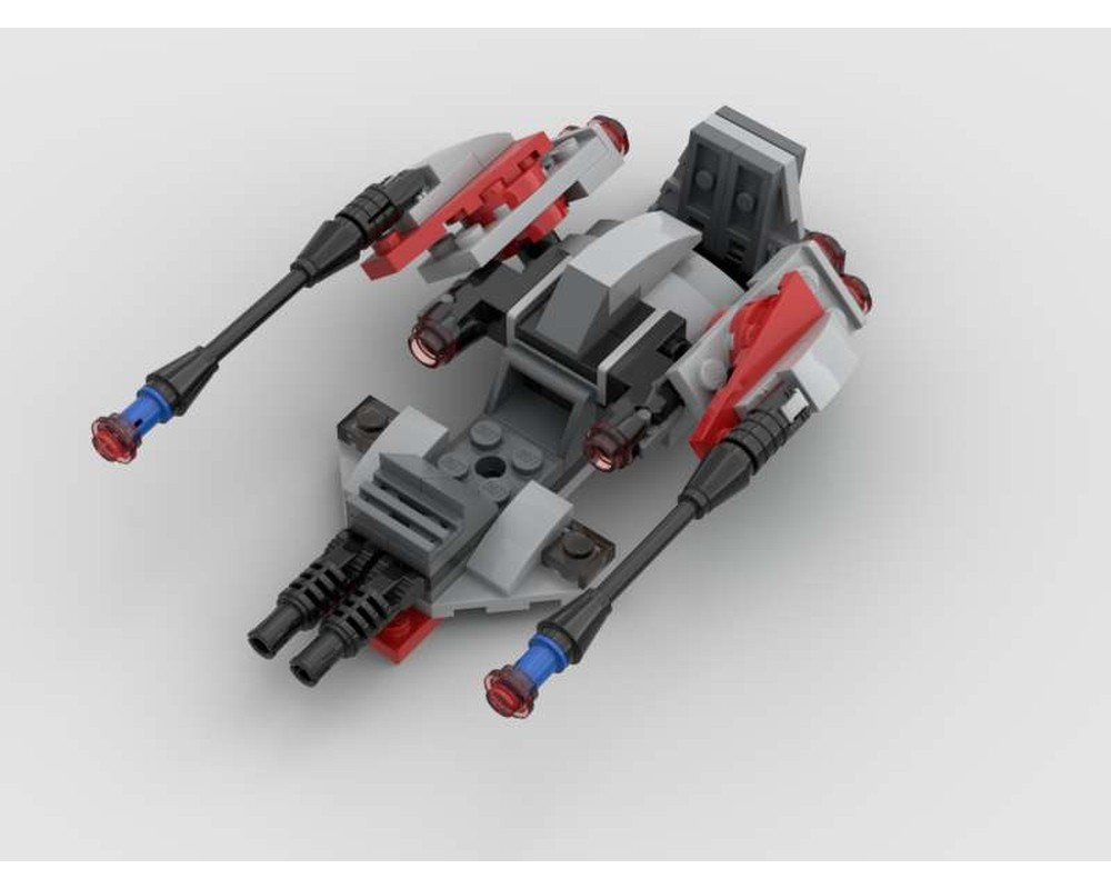 LEGO MOC Mini interceptor by Rugaiko | Rebrickable - Build with LEGO