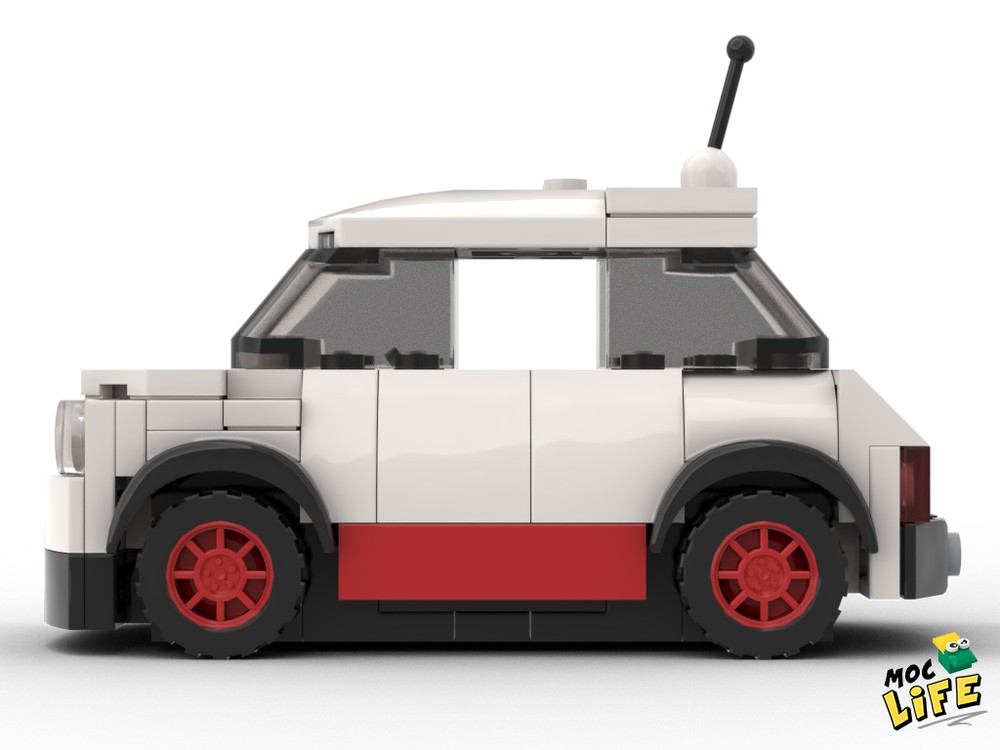 LEGO MOC-31389 Fiat 500 Abarth by MocLife | Rebrickable - Build with LEGO