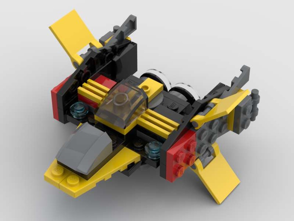 Lego Moc Mini Interceptor Ii By Rugaiko Rebrickable Build With Lego