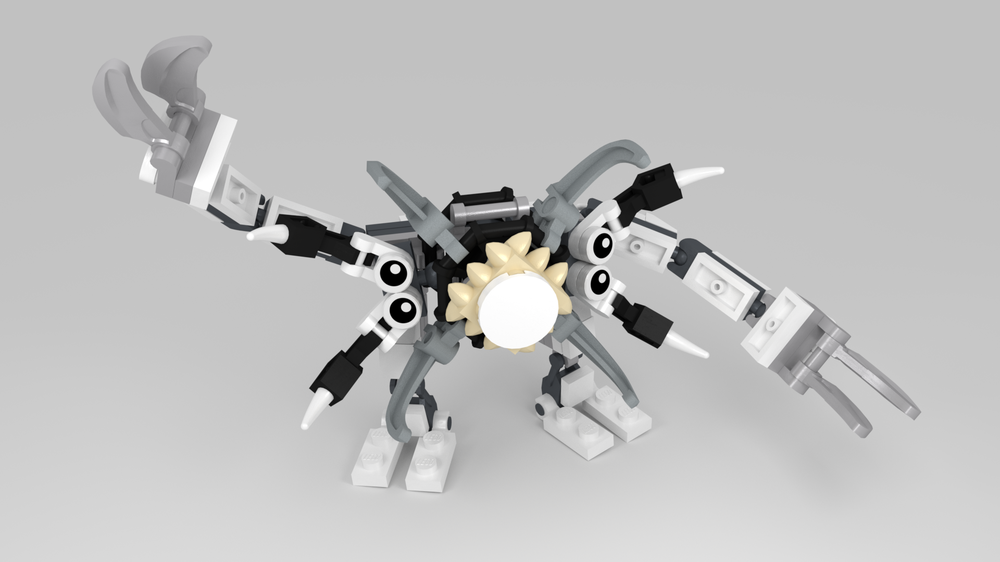 LEGO MOC White Monster by alvitvel | Rebrickable - Build with LEGO