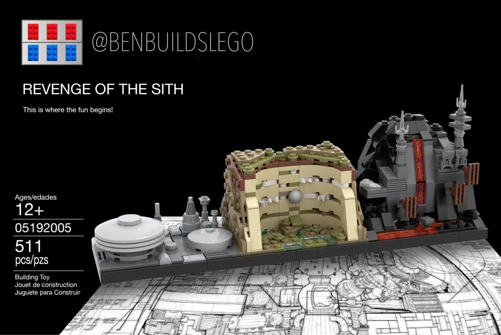 Lego Moc Sw Episode Iii By Benbuildslego Rebrickable Build With Lego