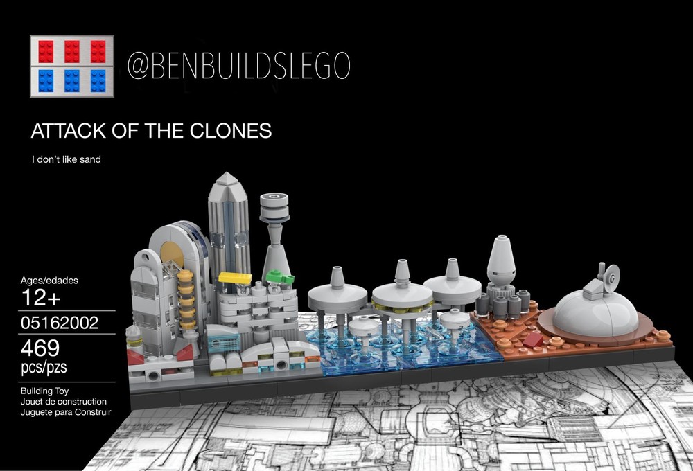 Lego Moc Sw Episode Ii By Benbuildslego Rebrickable Build With Lego