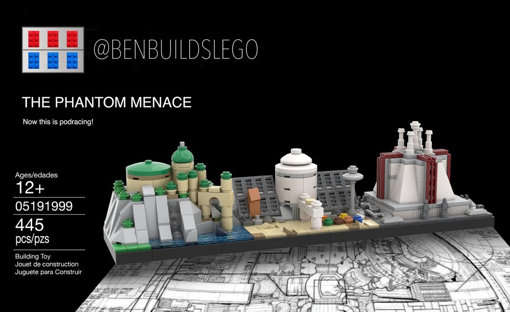 Lego Moc Sw Episode I By Benbuildslego Rebrickable Build With Lego