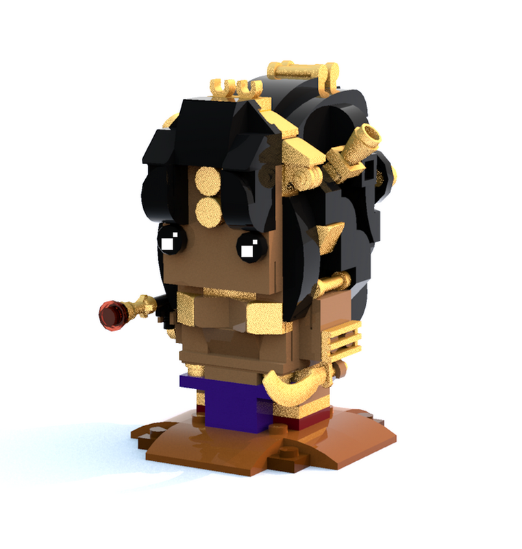Lego Moc Fanatsy Bhz Female Warrior 4 By Igor X Rebrickable Build