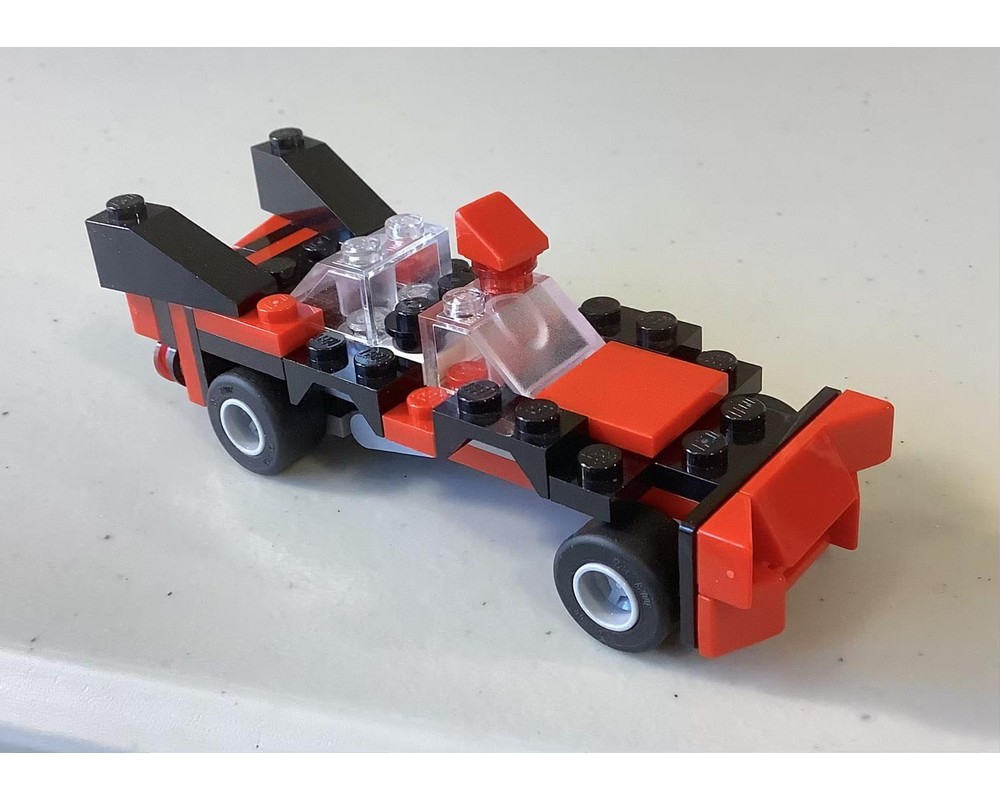 LEGO MOC 30187 Batmobile (1966) by crazy8ron | Rebrickable - Build with ...