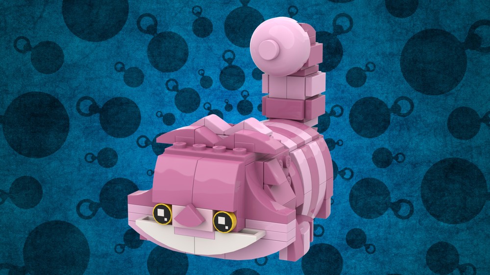 LEGO MOC The Cheshire Cat by iBrickheadz | Rebrickable - Build with LEGO