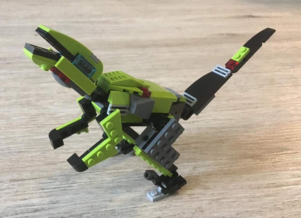 LEGO MOC 31007 - Velociraptor by Seabie | Rebrickable - Build with LEGO