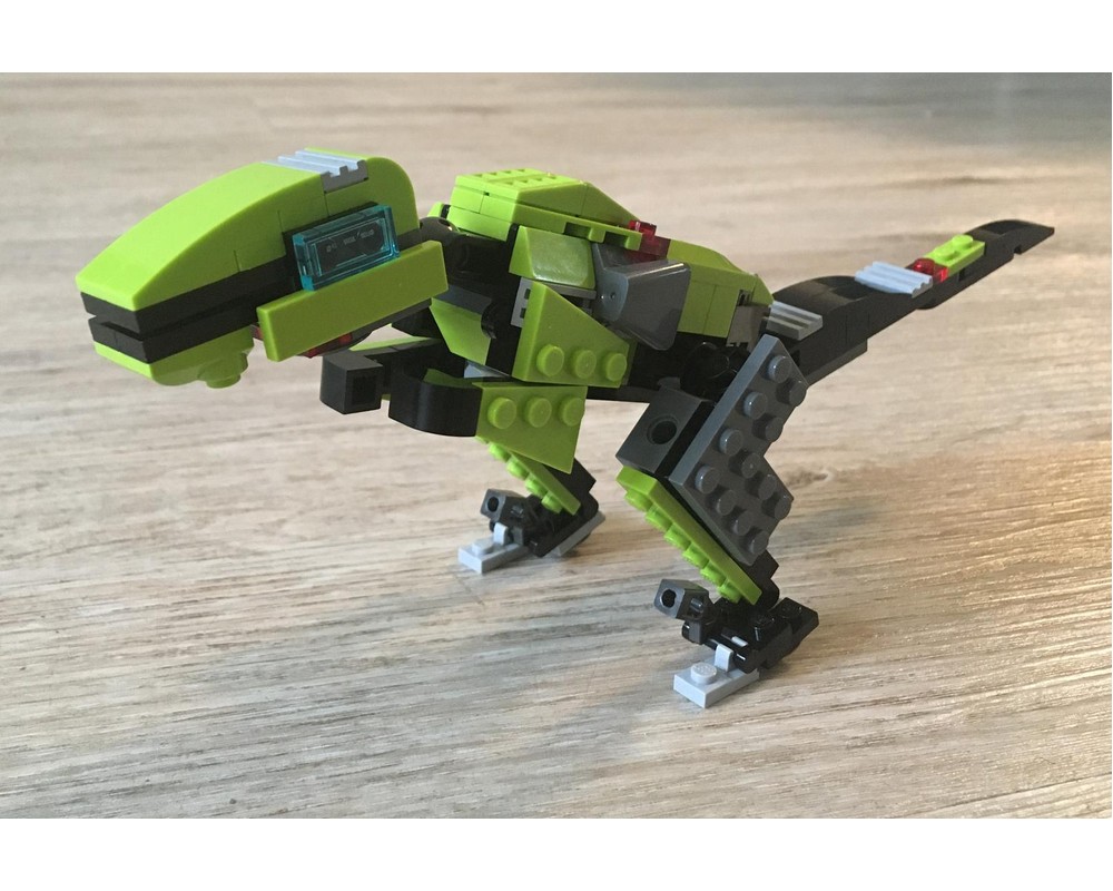 LEGO MOC 31007 - Velociraptor by Seabie | Rebrickable - Build with LEGO
