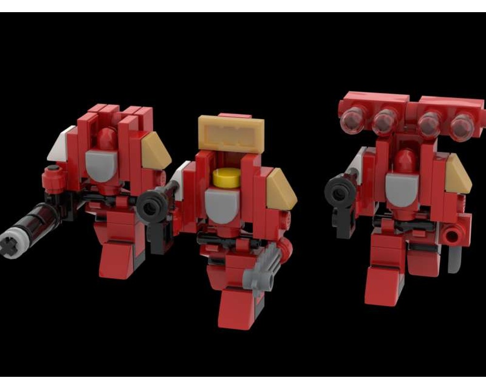 LEGO MOC Warhammer 40k Terminator Squad by meregt | Rebrickable - Build ...
