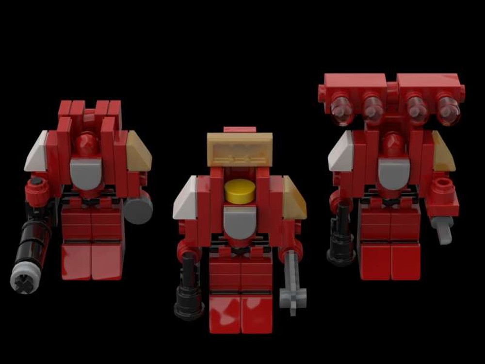 LEGO MOC Warhammer 40k Terminator Squad by meregt | Rebrickable - Build ...