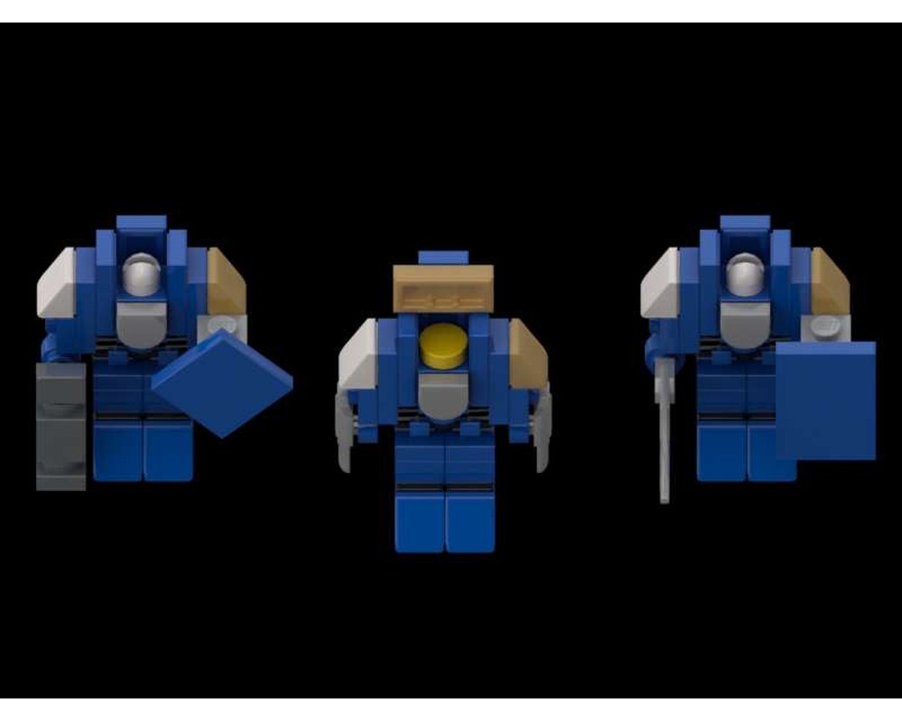 LEGO MOC Warhammer 40k Terminator Assault Squad by meregt | Rebrickable ...