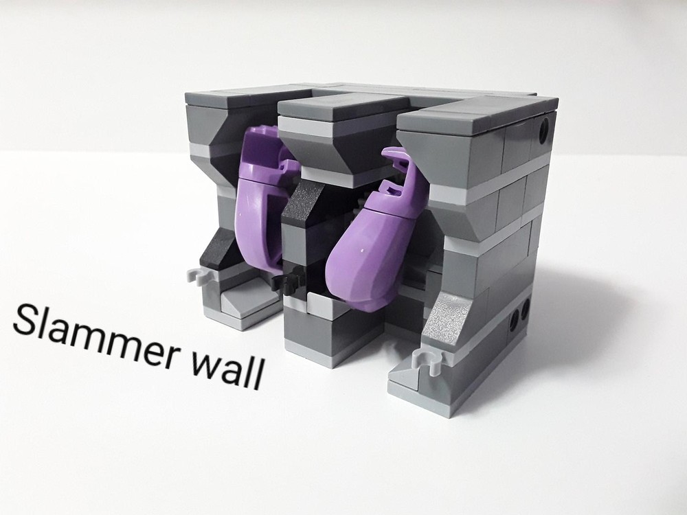LEGO MOC Slammer Wall by LegoOri | Rebrickable - Build with LEGO