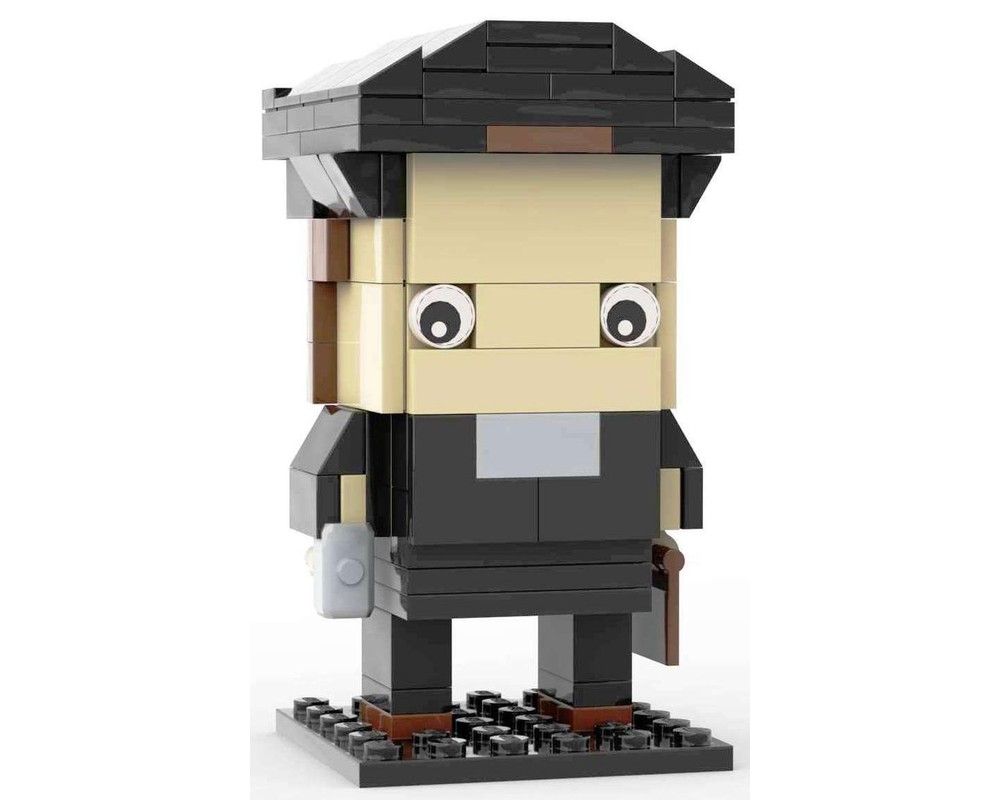 LEGO MOC Martin Luther Brickheadz by Kurt Lammi | Rebrickable - Build ...
