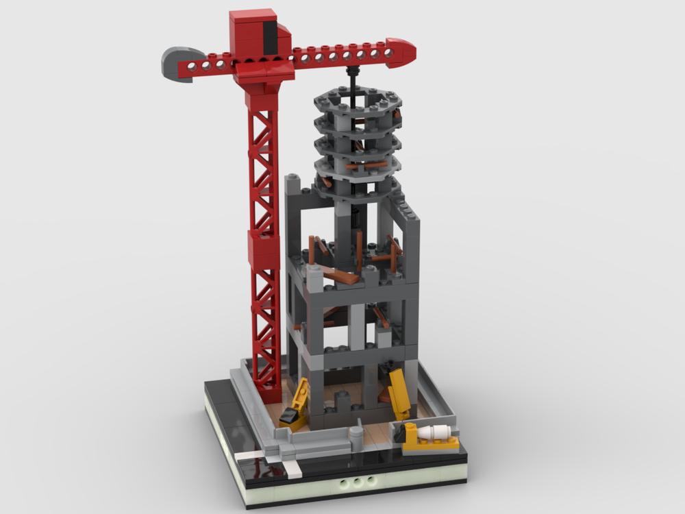 LEGO MOC Construction Site for a Mini Modular City by gabizon ...
