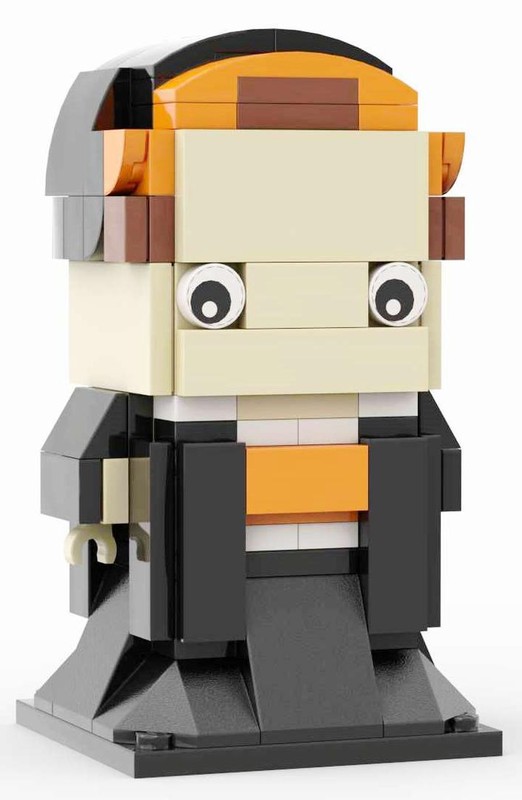 LEGO MOC Katie Luther Brickheadz by Kurt Lammi | Rebrickable - Build ...
