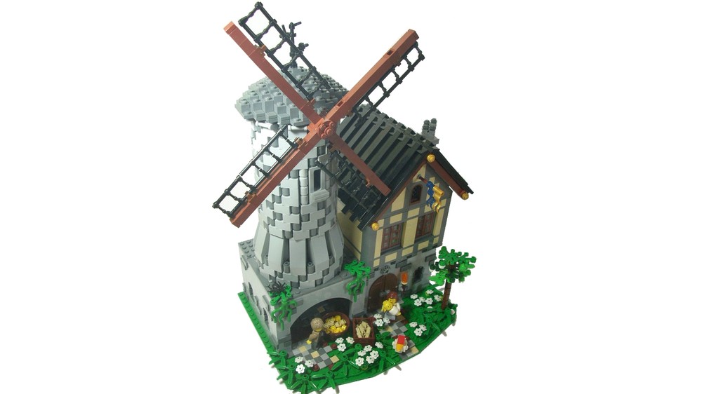 LEGO MOC Classic Castle - Motorized Windmill by Tavernellos ...