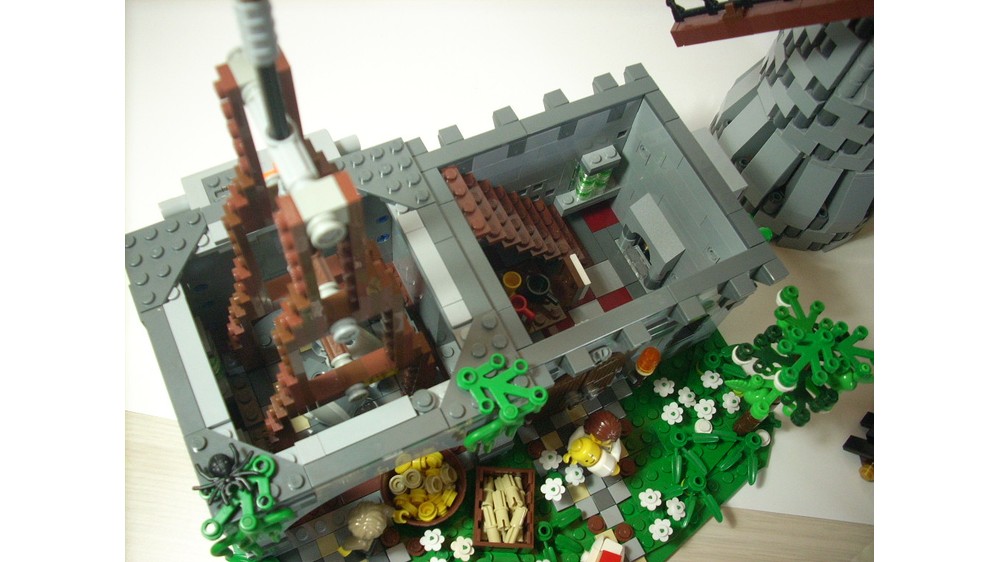 LEGO MOC Classic Castle - Motorized Windmill by Tavernellos ...