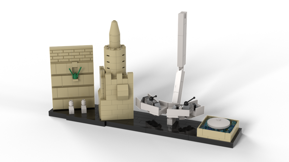 LEGO MOC Jerusalem Skyline by reuvenk | Rebrickable - Build with LEGO