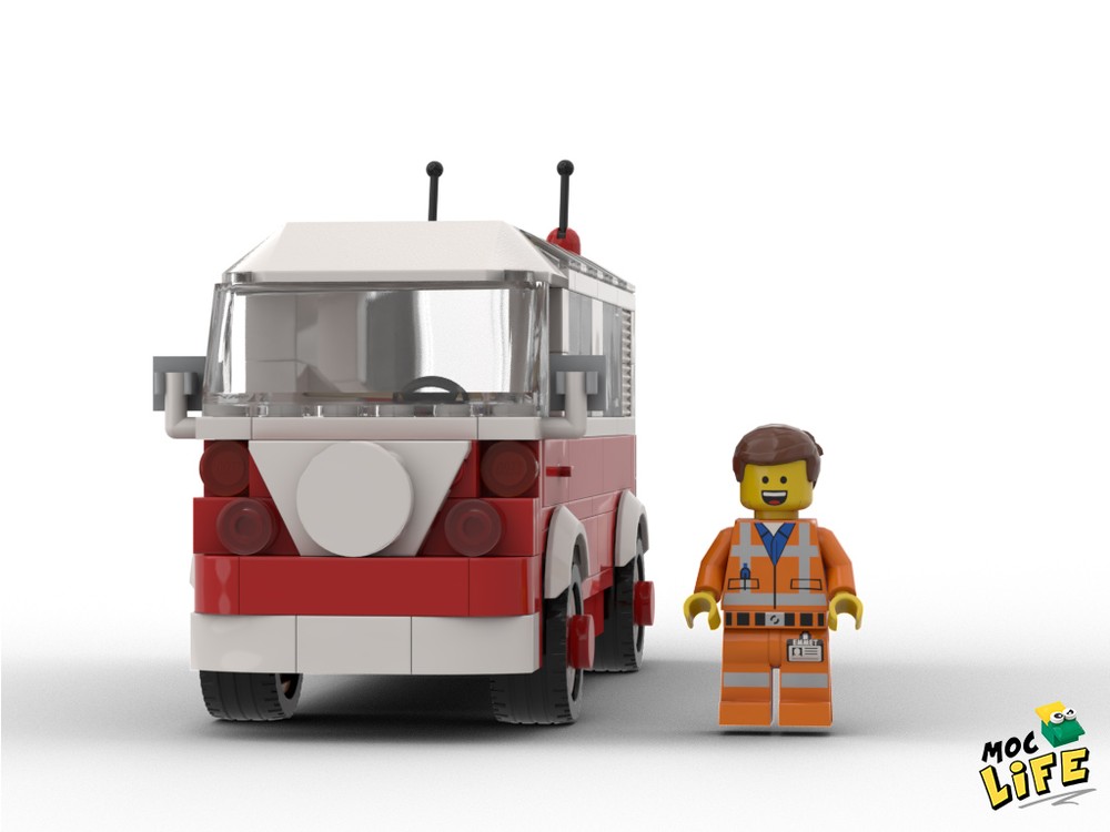 LEGO MOC Volkswagen Westfalia split windows by MocLife | Rebrickable ...