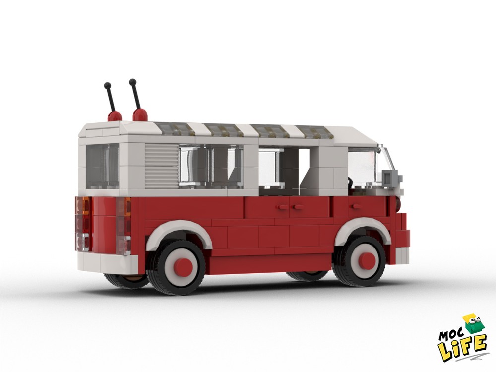 LEGO MOC Volkswagen Westfalia split windows by MocLife | Rebrickable ...