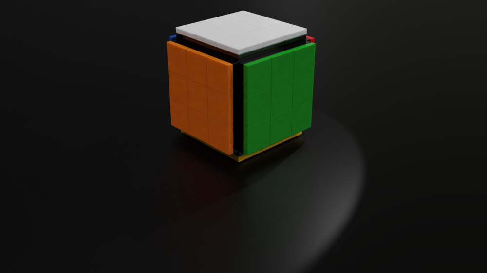 Lego Moc Rubiks Cube By Sebkauff Rebrickable Build With Lego