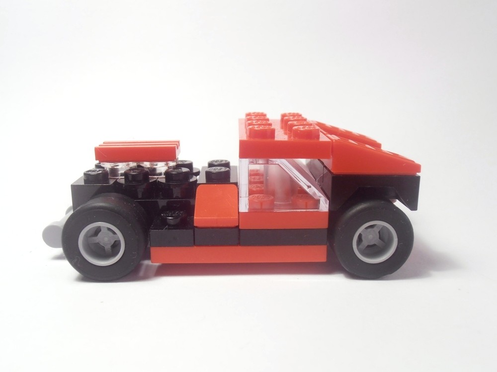 LEGO MOC 30187 HotRod by PeterSzabo | Rebrickable - Build with LEGO