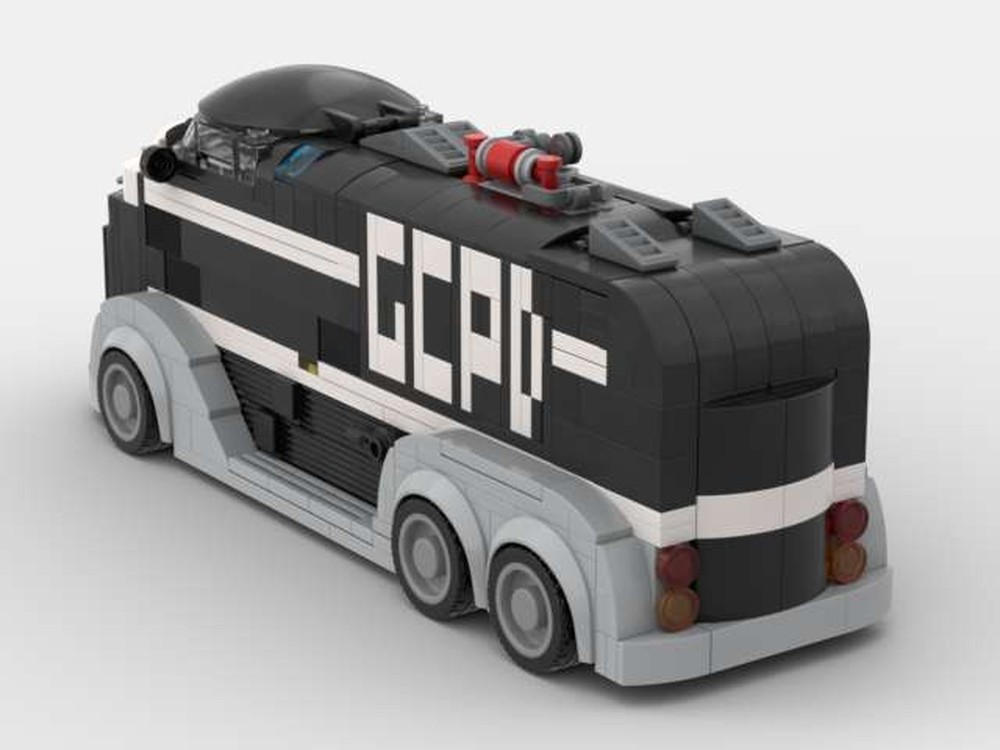 LEGO MOC GCPD Truck by BricksFeeder | Rebrickable - Build with LEGO