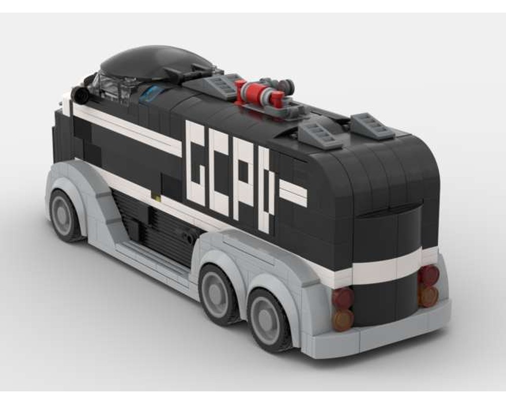 LEGO MOC GCPD Truck by BricksFeeder | Rebrickable - Build with LEGO